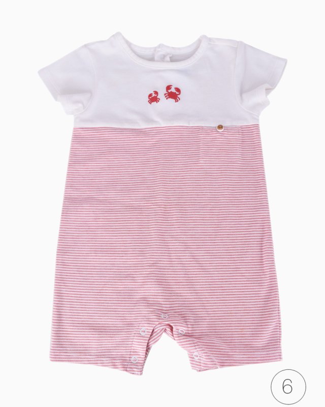 Body Janie and Jack Original Caranguejos infantil