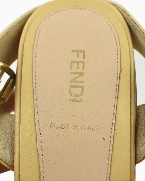 Plataforma Fendi Monograma Original Candy Color Feminino
