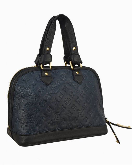 Bolsa Louis Vuitton original Double Jeu Neo Alma azul feminina