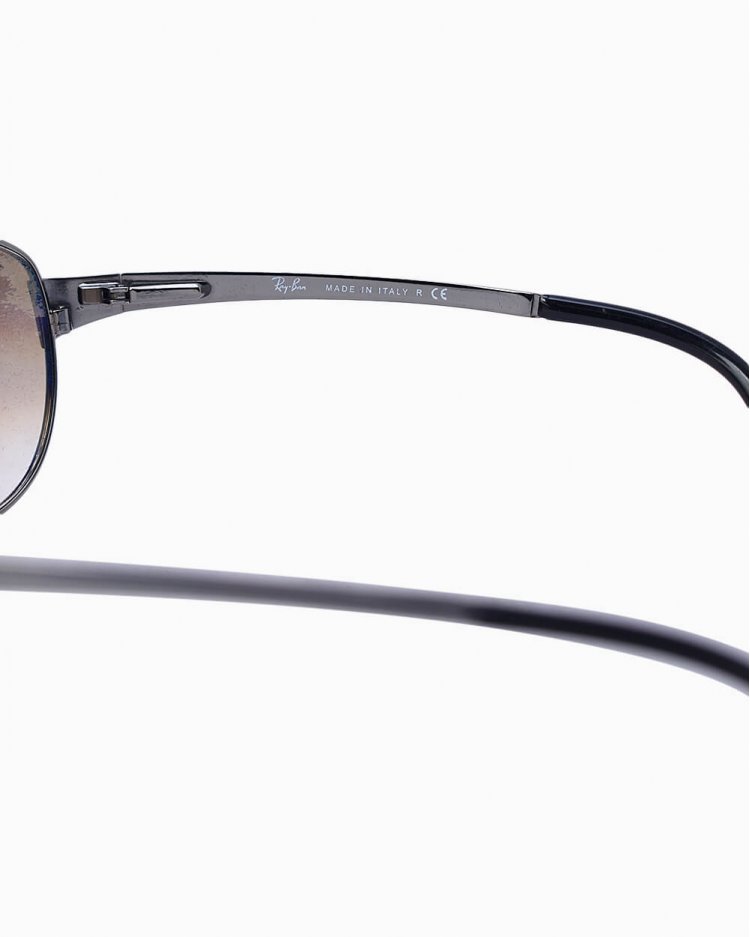 Óculos Ray Ban original Warrior prata RB 3342 feminino