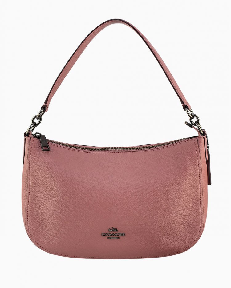 Bolsa Coach original Chelsea crossbody rosa feminina