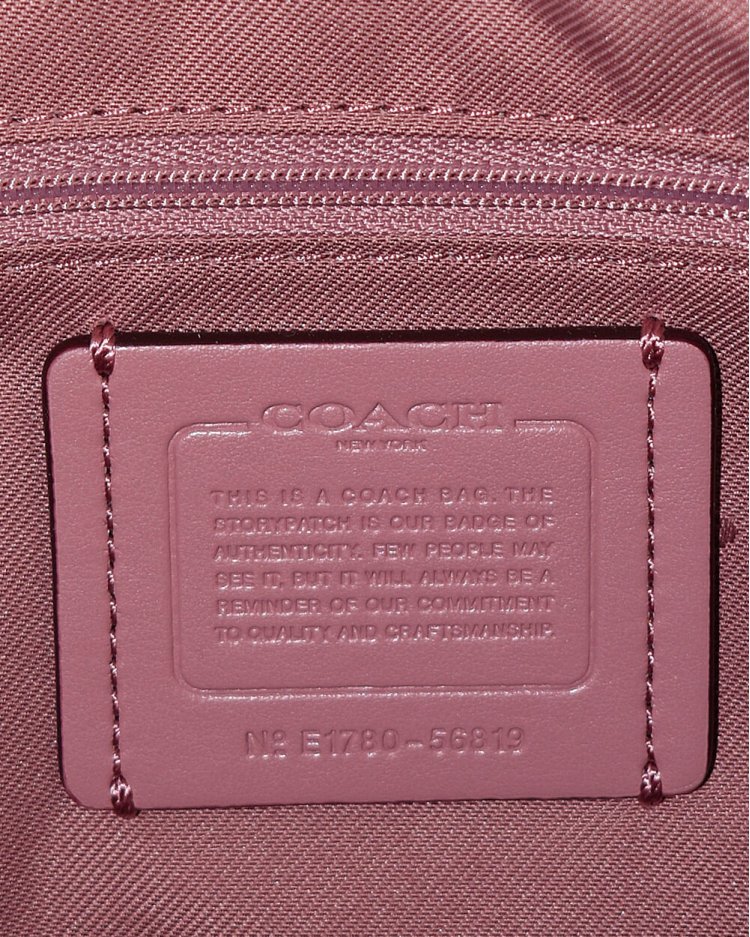 Bolsa Coach original Chelsea crossbody rosa feminina
