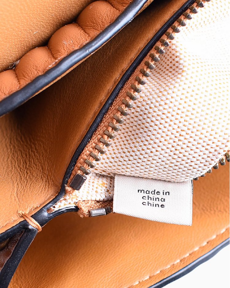 Bolsa Coach original Swagger Chain caramelo feminina