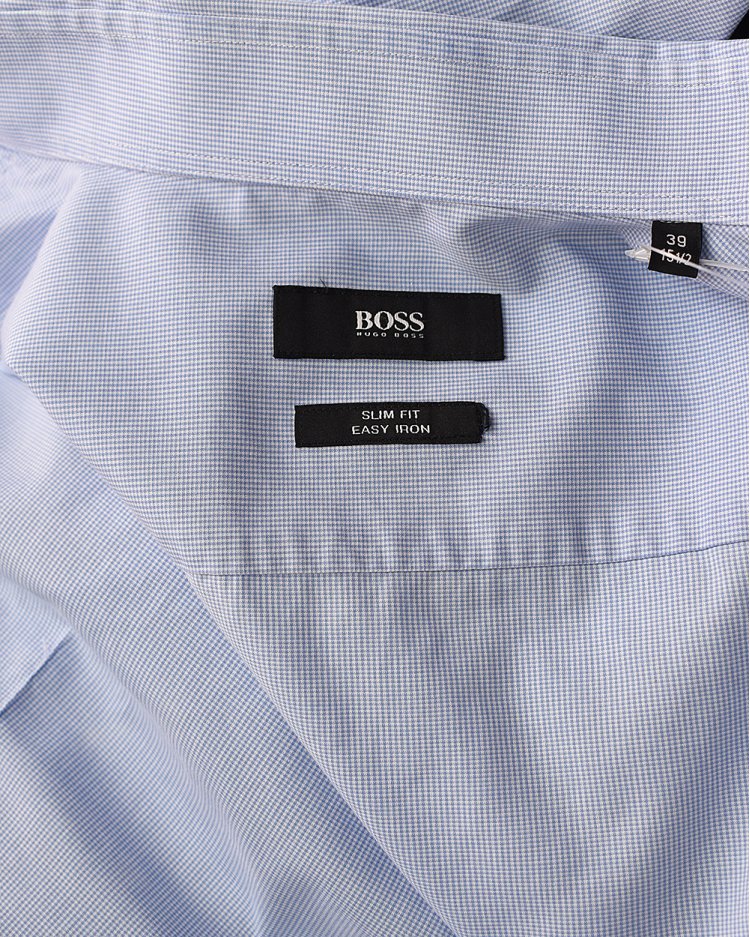 Camisa Hugo Boss Azul Masculina ( VERIFICANDO COM CLIENTE)