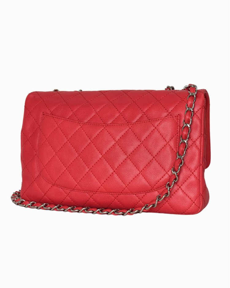 Bolsa Chanel Classic Jumbo Single Flap Rosa