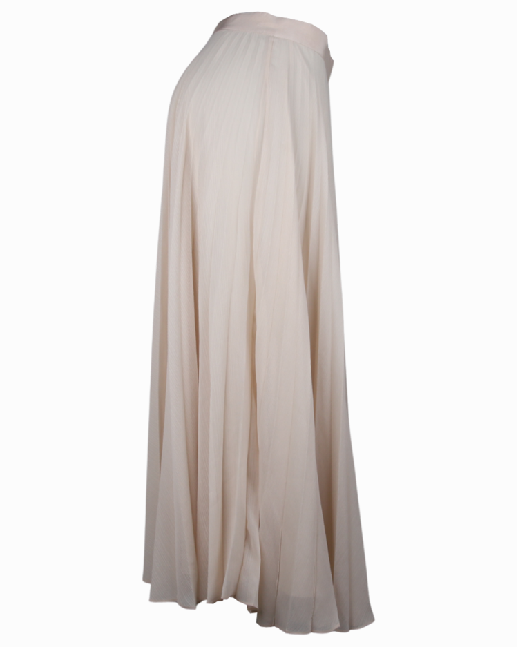 Saia Alice + Olivia Original Plissada Nude Feminina