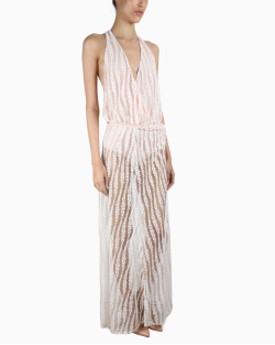 Conjunto Rosa Chá Original Bordadado Nude Feminino