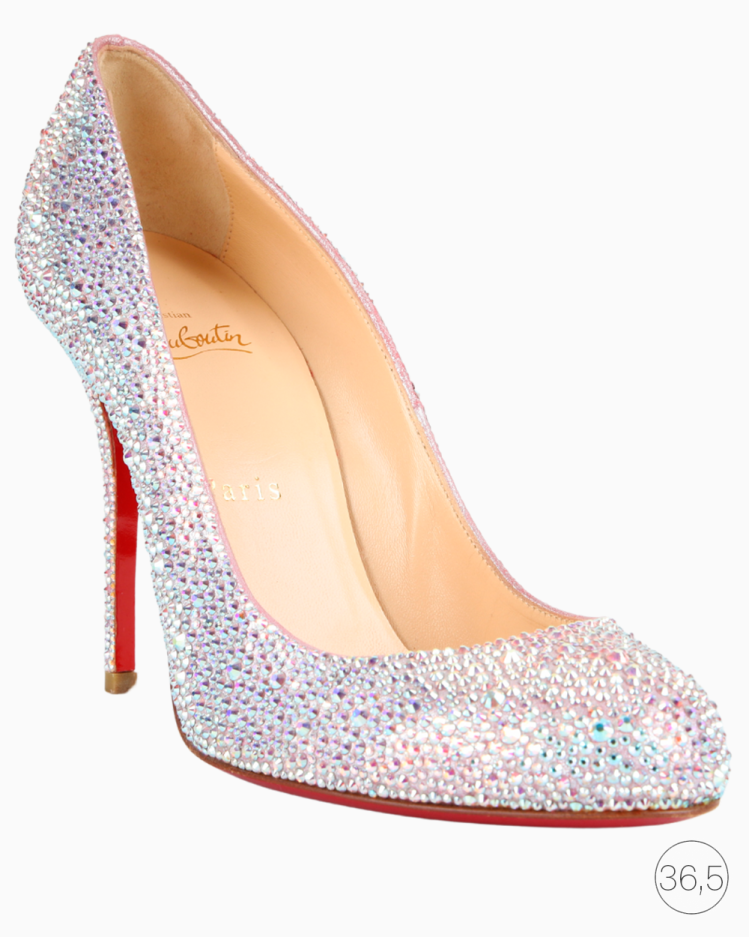 Sapato Louboutin Original Fifi Srass Furta-Cor Feminino