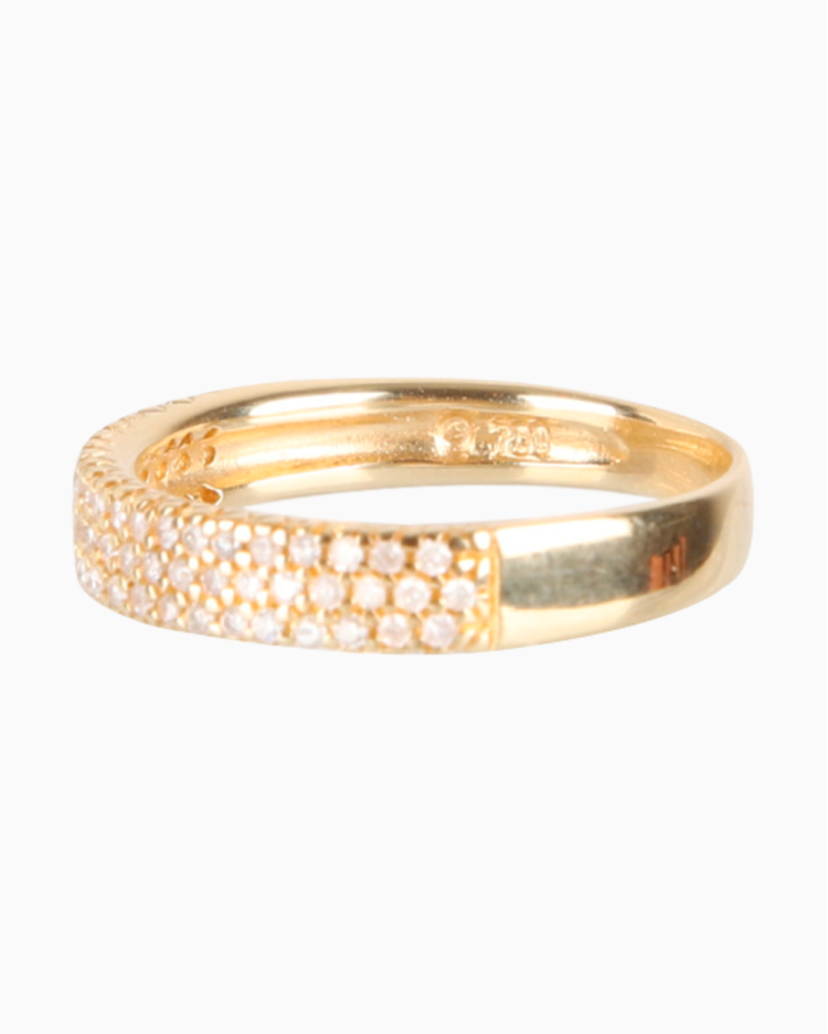 Anel Vivara Original Lumiere Ouro 18K e Diamantes Feminino