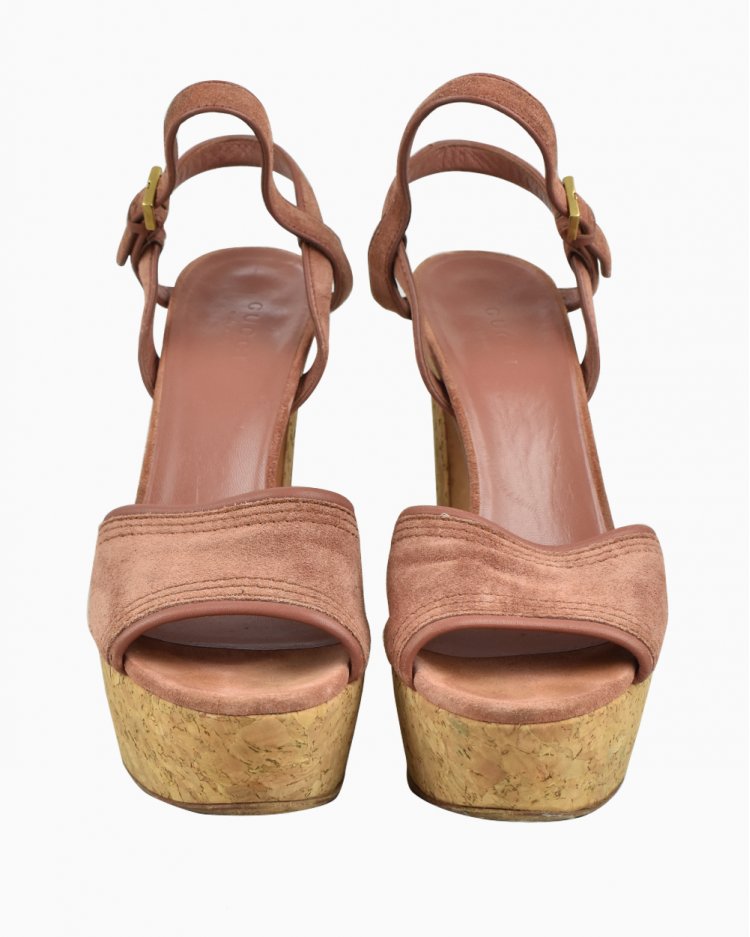 Sandália Gucci Rosê Original Feminino