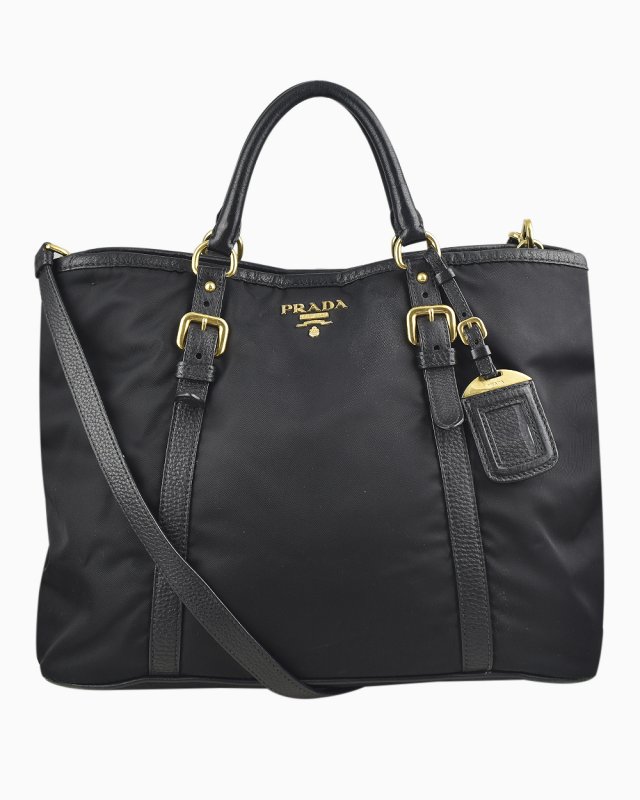 Bolsa Prada Nylon Original Preta Feminino