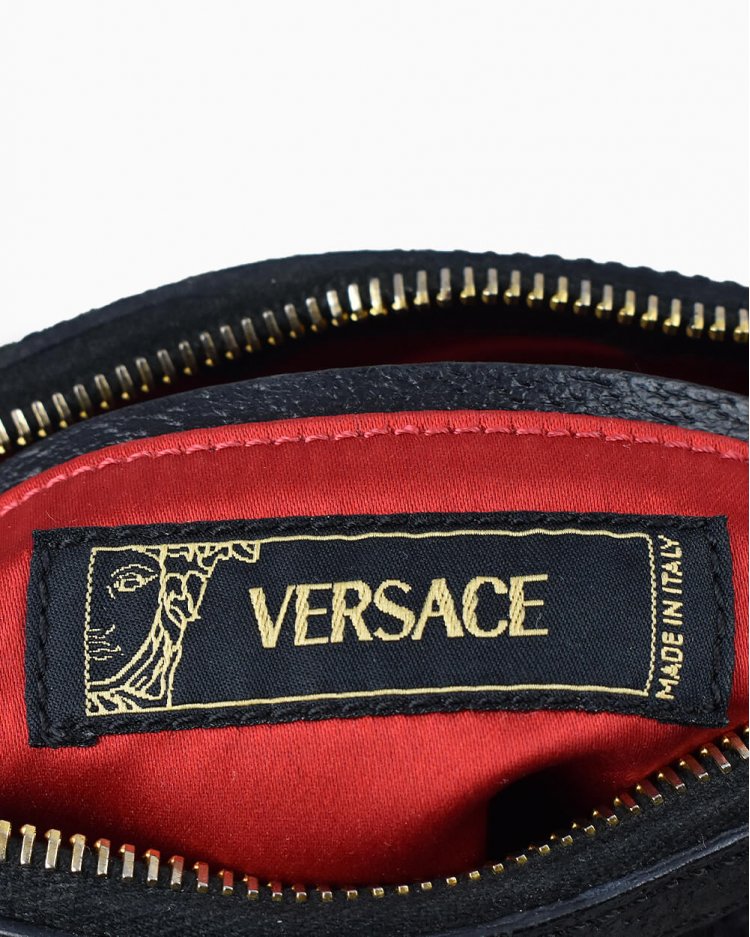 Bolsa Versace Original Tote Mini Preta Feminino