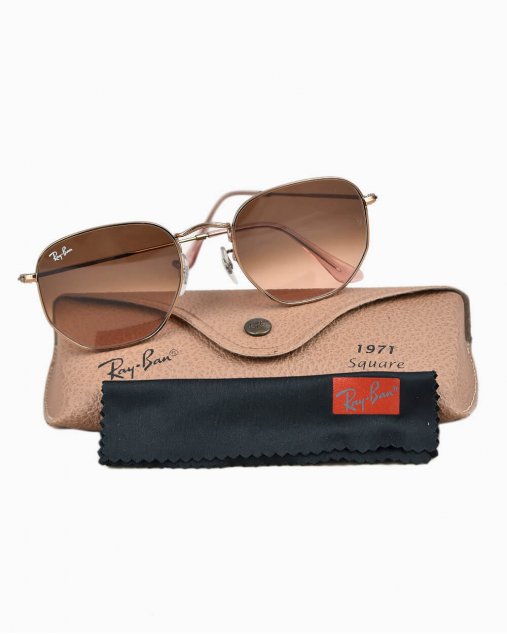Óculos Ray Ban RB3548-NL Original Rosé Feminino