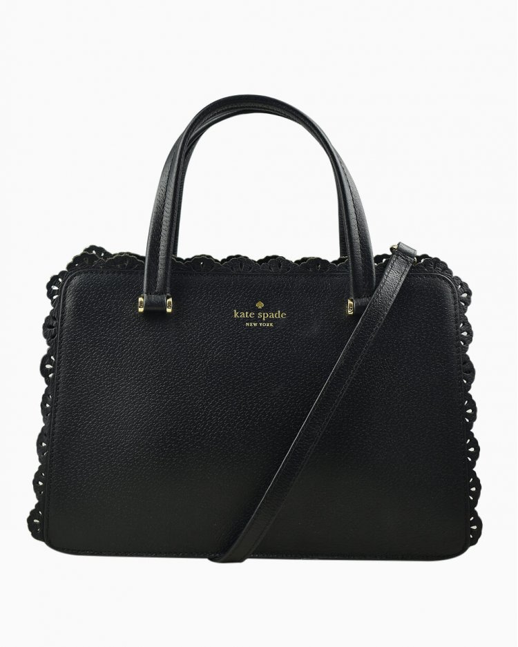 Bolsa Kate Spade Original de Couro Preto Feminino