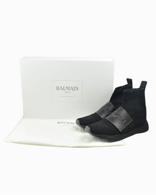 Tênis Balmain B-Glove Original Preto Feminino