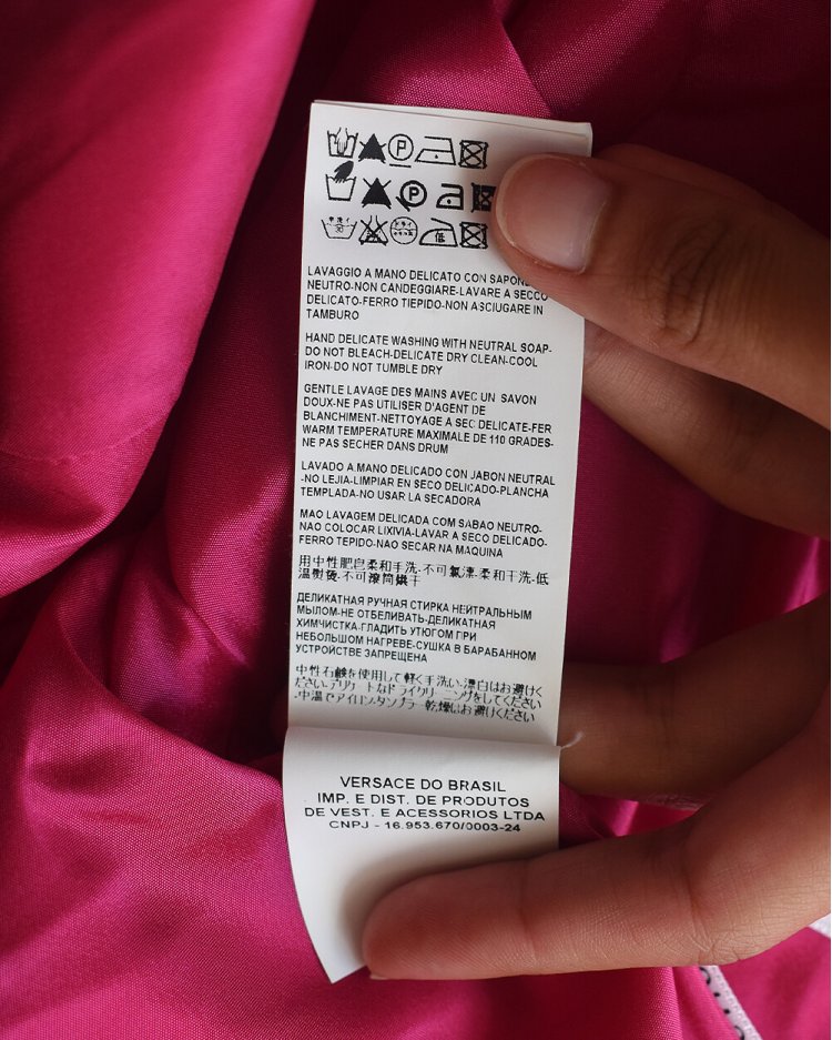 Conjunto Versace Original Collection Rosa Feminino
