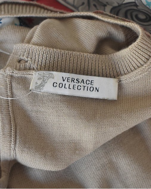 Conjunto Versace Collection Original Estampada com fundo Vermelho Feminino