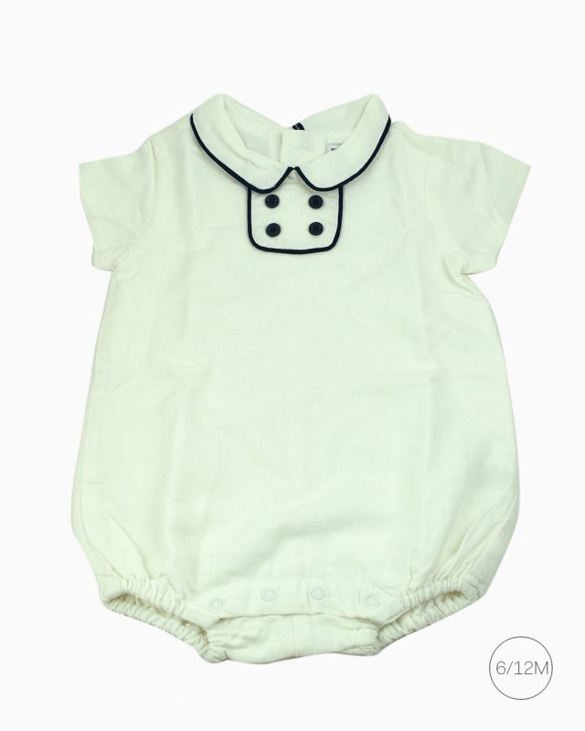 Body Janie and Jack original branco masculino