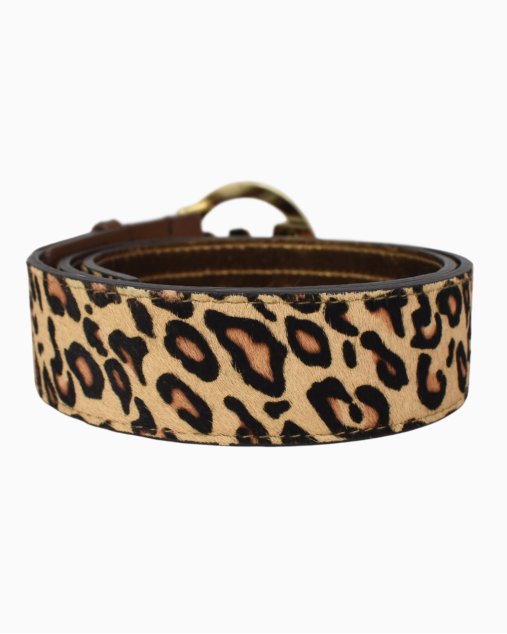 Cinto Michael Kors Original Animal Print Feminino