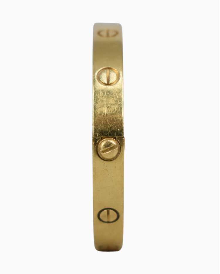 Pulseira Cartier Original Love Ouro Feminina