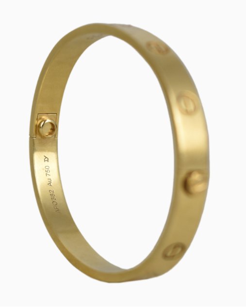 Pulseira Cartier Original Love Ouro Feminina