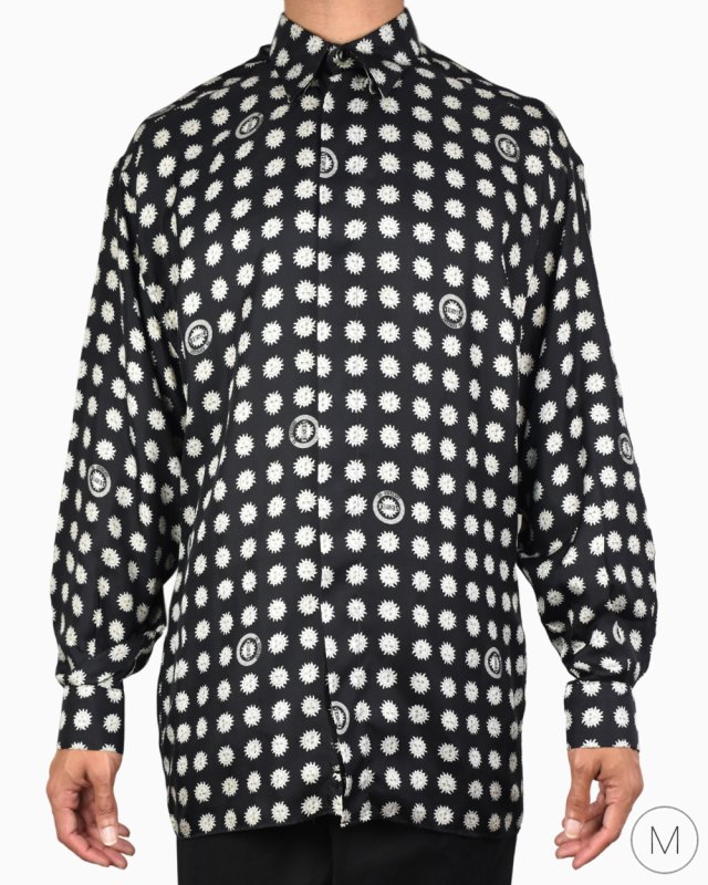 Camisa Versace Original Seda Estampada Masculina