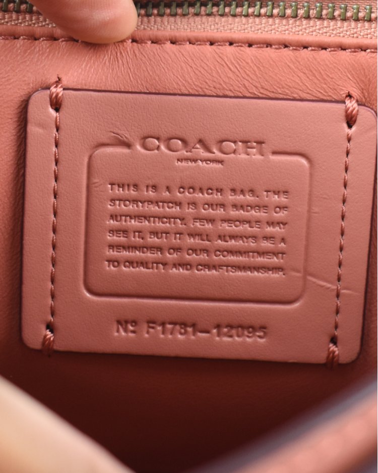 Bolsa Coach Original Drifter Crossbody Rosa Feminina