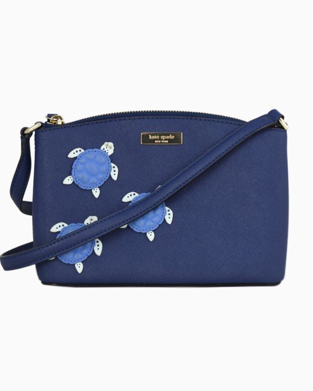Bolsa Kate Spade Original Millie Under The Sea Turtle Azul Feminina