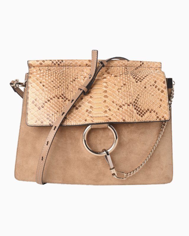 Bolsa Chloé Original Faye Python feminina