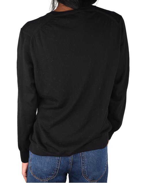 Suéter Burberry Original Lã Preto Feminino