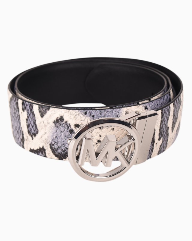 Cinto Michael Kors Original Snake Roxo feminino