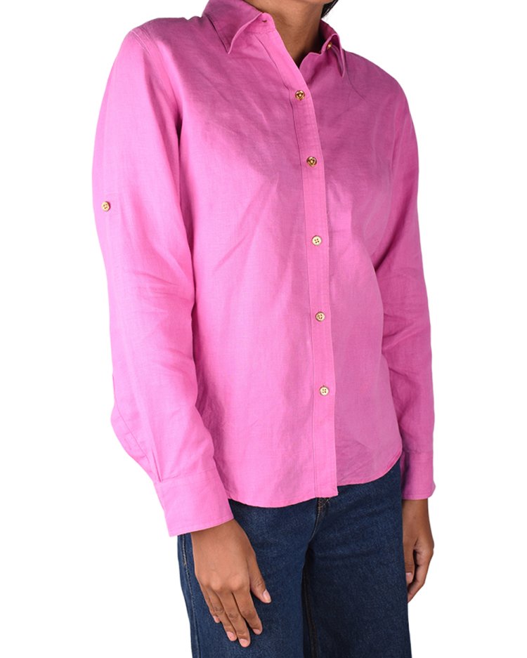 Camisa Ralph Lauren Original Rosa feminina