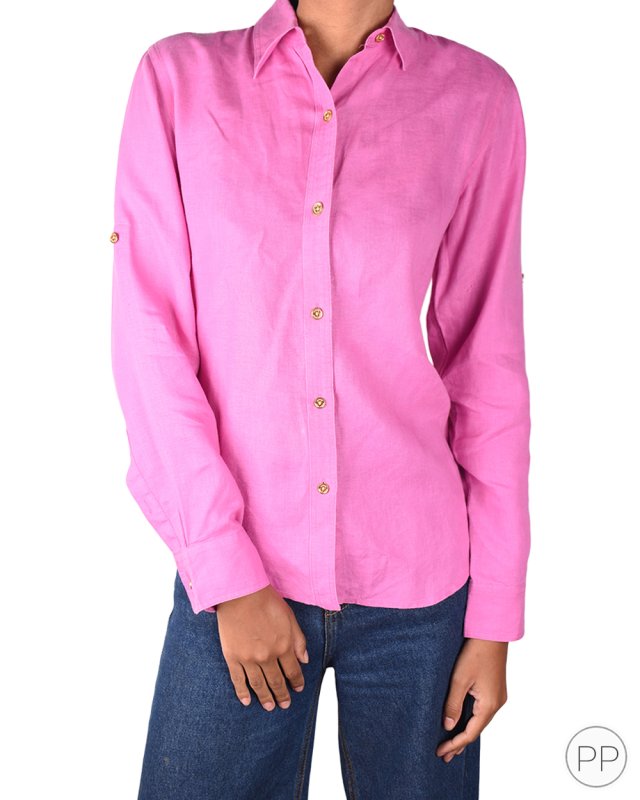 Camisa Ralph Lauren Original Rosa feminina