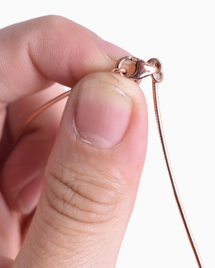 Colar Hermès Original Cage d'H Pendant Rosé feminino