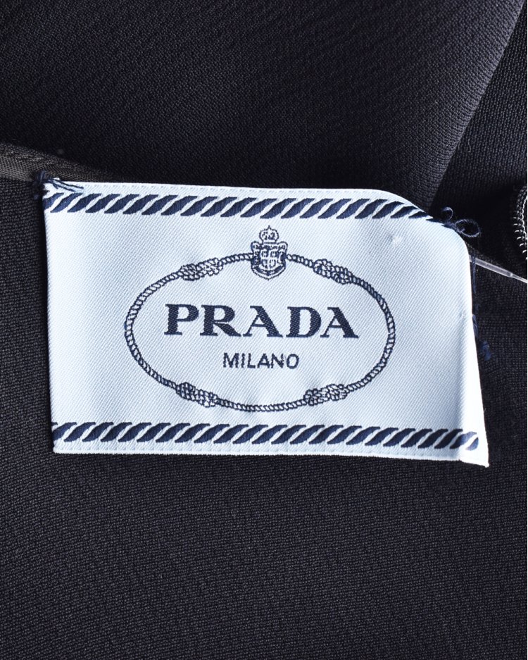 Vestido Prada Original Viscose Preto Feminino