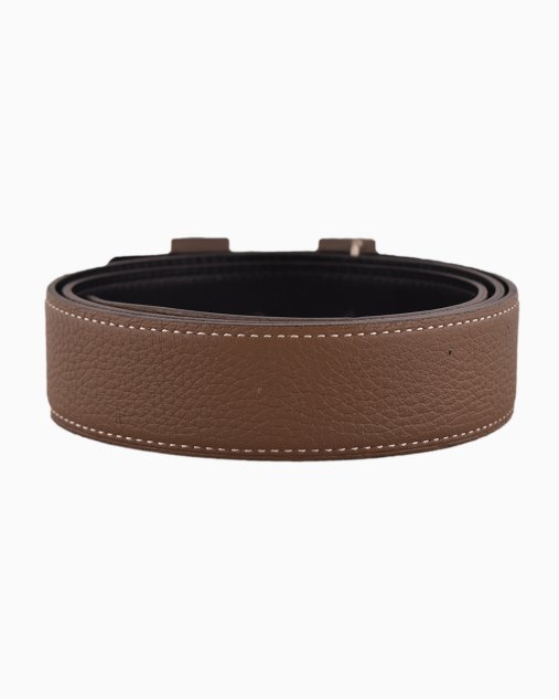 Cinto Hermès Original Reversível Marrom e Preto Feminino