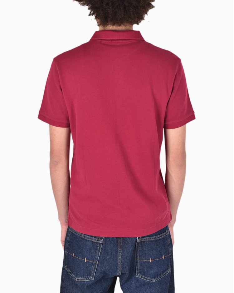 Camisa Polo Burberry Original Magenta Masculina