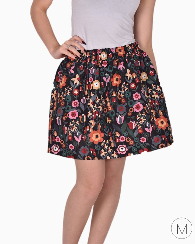 Saia Red Valentino Original Curta Floral Feminina