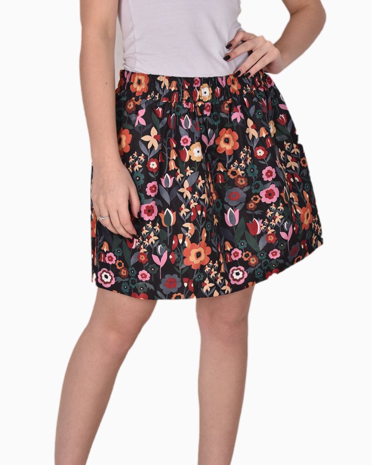 Saia Red Valentino Original Curta Floral Feminina