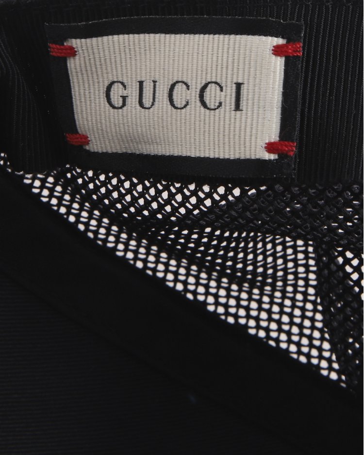 Boné Gucci Original GG Embossed Baseball Preto Masculino