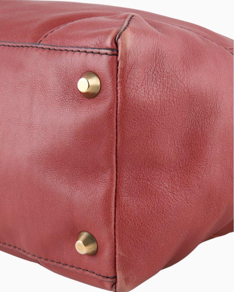 Bolsa Chloé Original Mary Satchel Terra Cota Feminina
