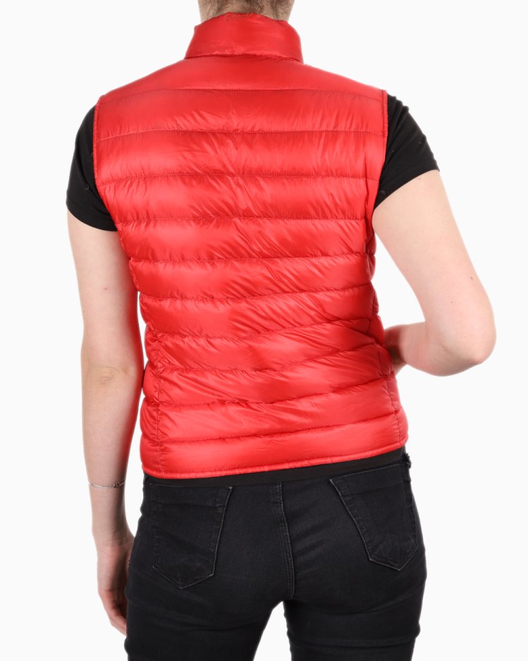 Colete Moncler Original Liane Vest Vermelho Feminino