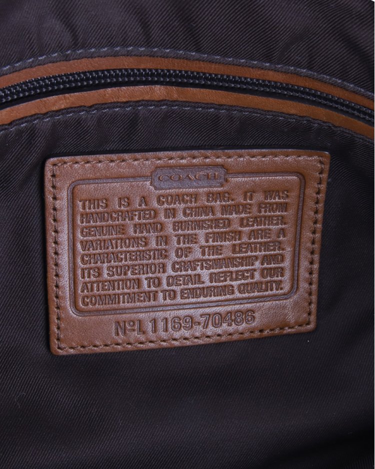 Pasta Coach Original Folder Messenger Marrom Masculina