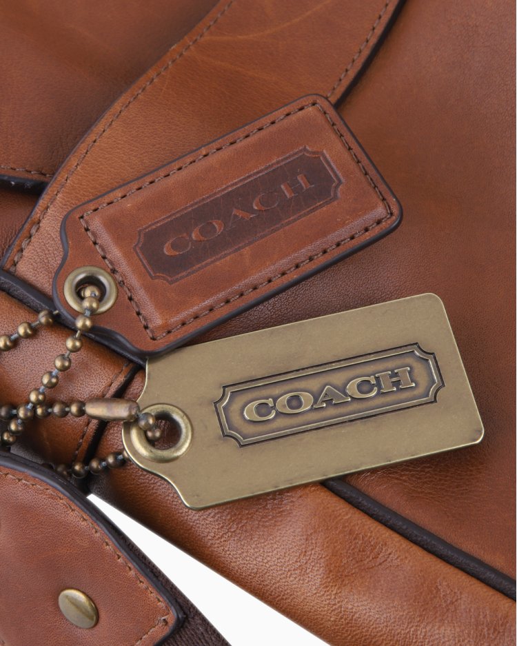 Pasta Coach Original Folder Messenger Marrom Masculina