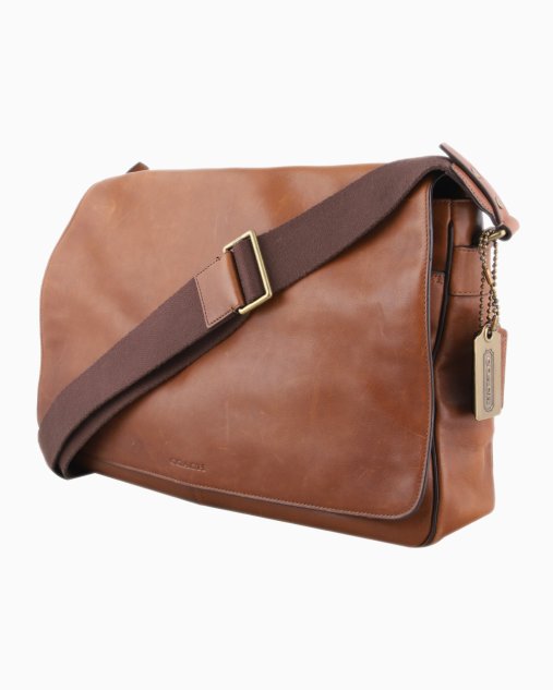 Pasta Coach Original Folder Messenger Marrom Masculina