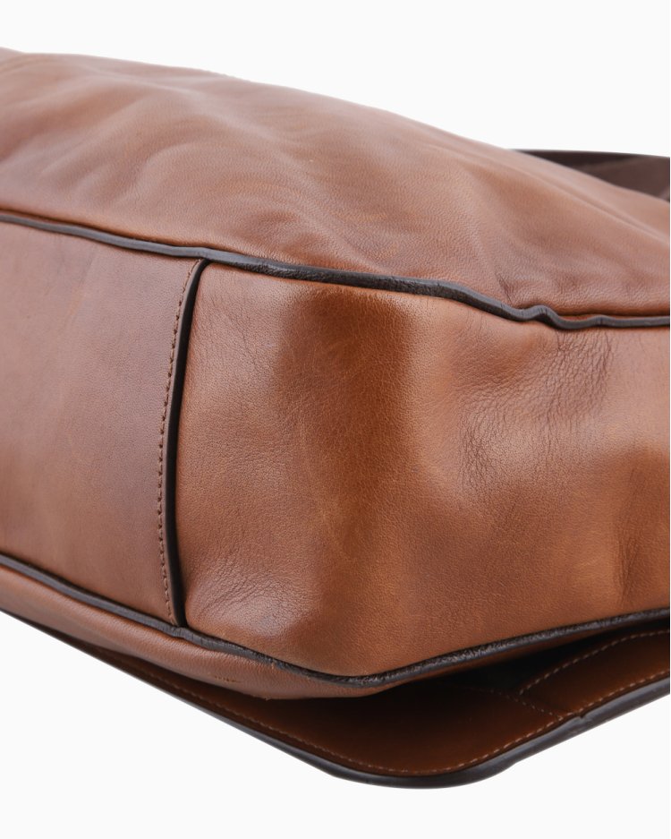 Pasta Coach Original Folder Messenger Marrom Masculina