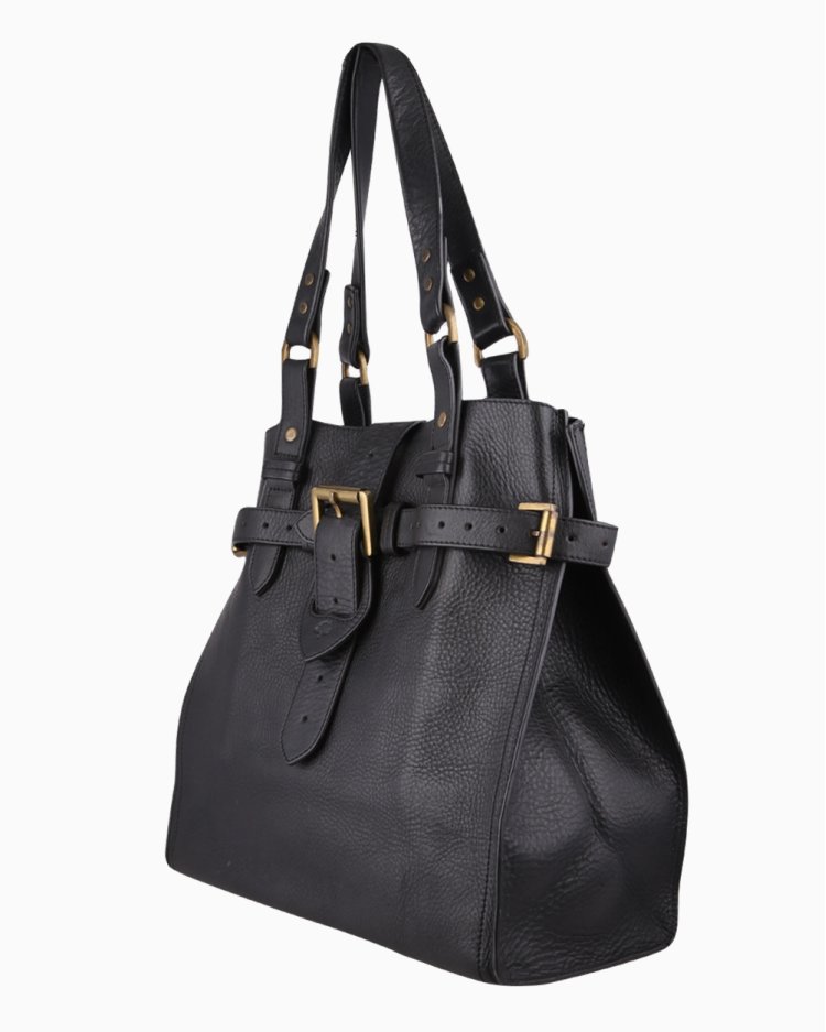 Bolsa Mulberry Original Choco Elgin Preta Feminina