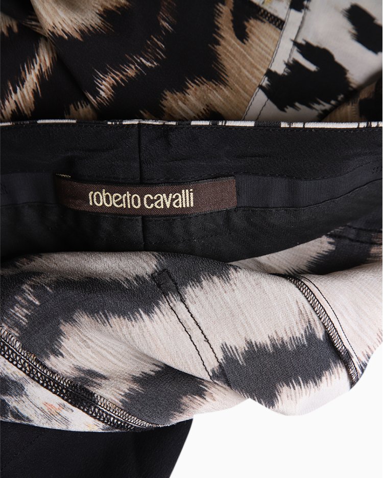 Calça Roberto Cavalli Original Animal Print Feminina
