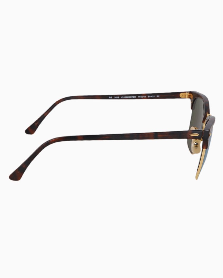 Óculos de Sol Ray ban Original Clubmaster Classic Tartaruga RB3016 Feminino