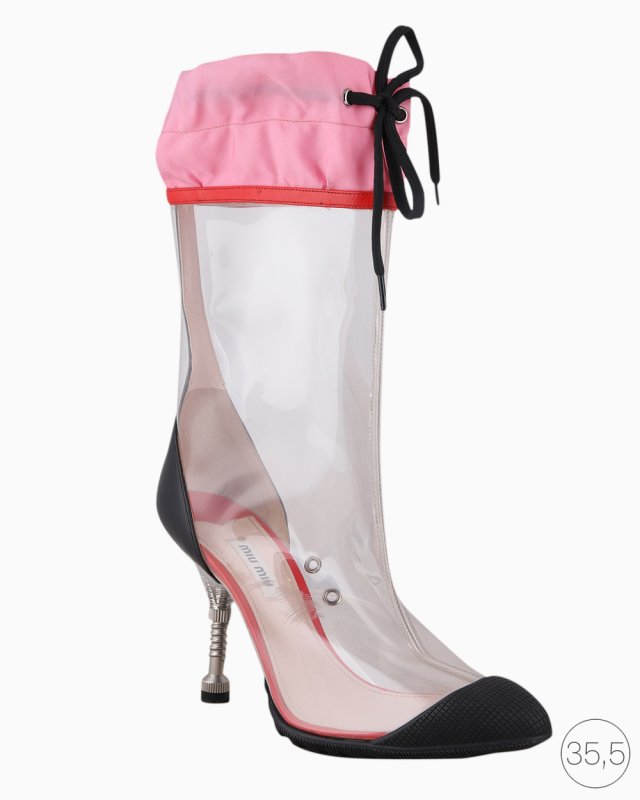 Bota Miu Miu Original Fall/Winter 2014 Transparente Feminina